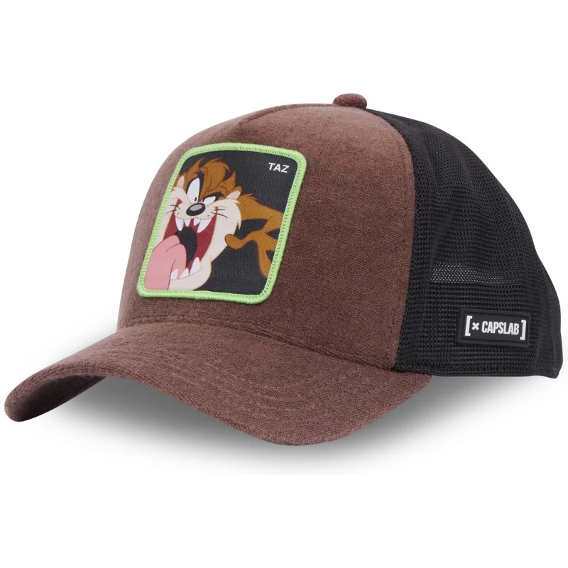 Kšiltovka CAPSLAB Looney Tunes Tasmanian Devil SE brown - GLAMI.cz