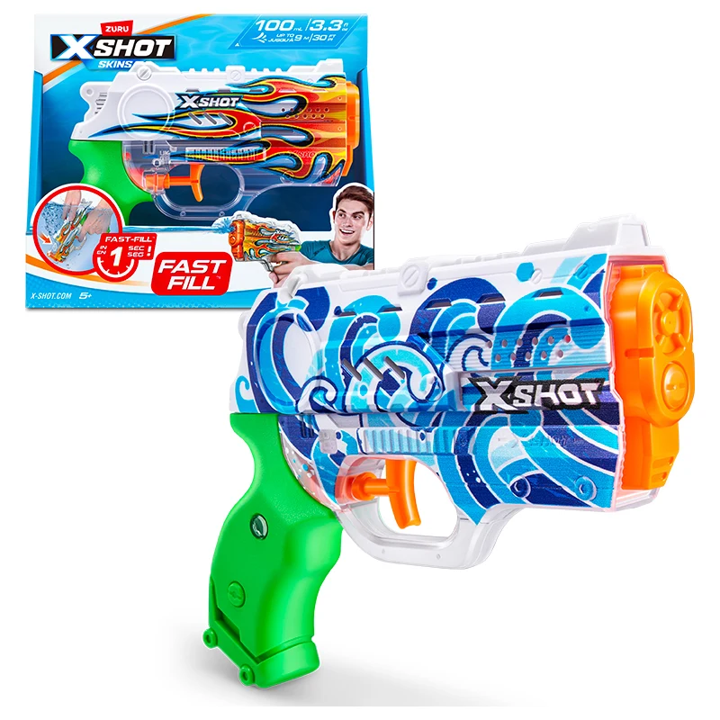 ZURU X-SHOT Vodní pistole Nano Fast fill Skins - více druhů - GLAMI.cz