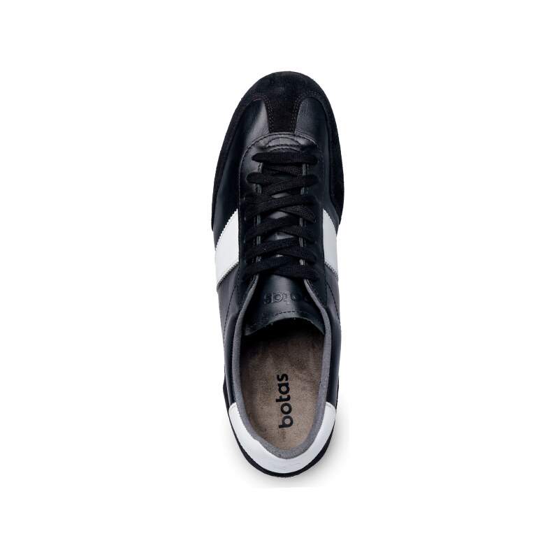Vasky Botas Classic Black - Dámské kožené tenisky / botasky černé česká ...
