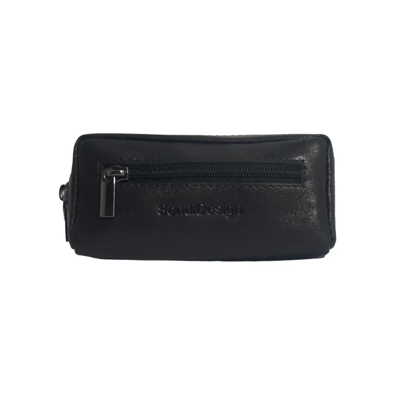 SENDI DESIGN Kožená klíčenka SendiDesign černá - GLAMI.cz