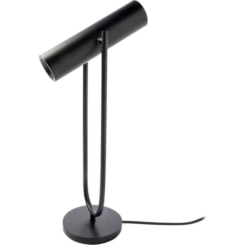 Černá kovová stolní lampa Angel Cerdá No. 8058 - GLAMI.cz