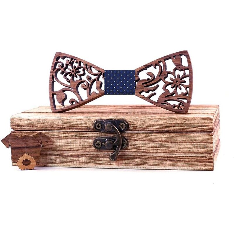 dreveny-motylek.com Dřevěný motýlek - Vyřezávané květiny, tmavý střed ...