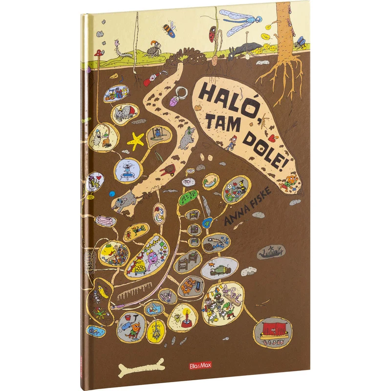Ella & Max HALÓ, TAM DOLE! Rok pod zemí – obrázkové příběhy - GLAMI.cz