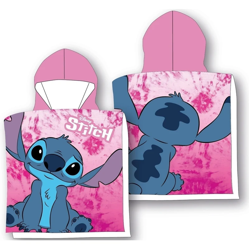 lilo and stitch,white Dětské pončo LILO & STITCH pink - GLAMI.cz