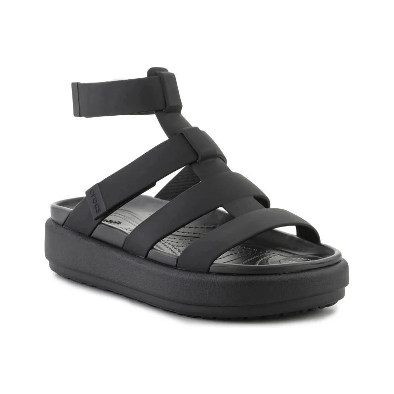 Sandály Crocs Brooklyn luxe Gladiator W 209557-060 - GLAMI.cz