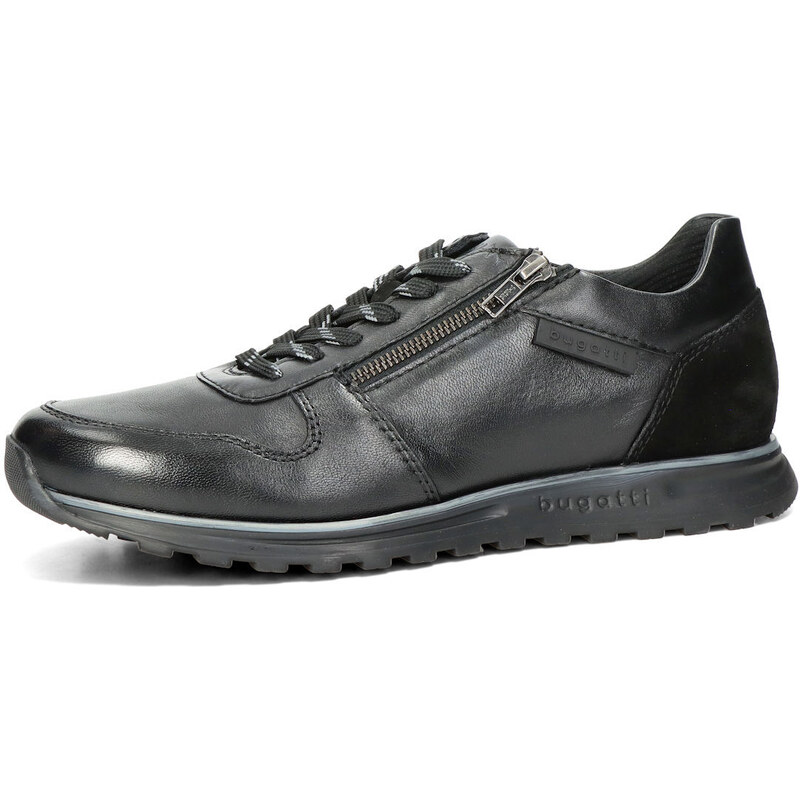 Bugatti pánské kožené tenisky - černé - GLAMI.cz