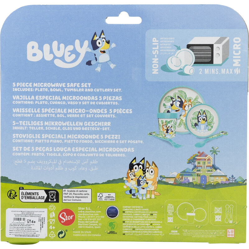 Protiskluzová Premium sada 5 ks - Bluey - GLAMI.cz