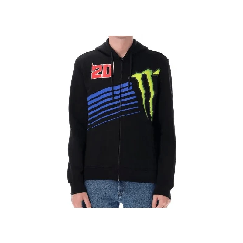GP Racing Mikina Fabio Quartararo Yamaha MotoGP Monster Energy černá ...