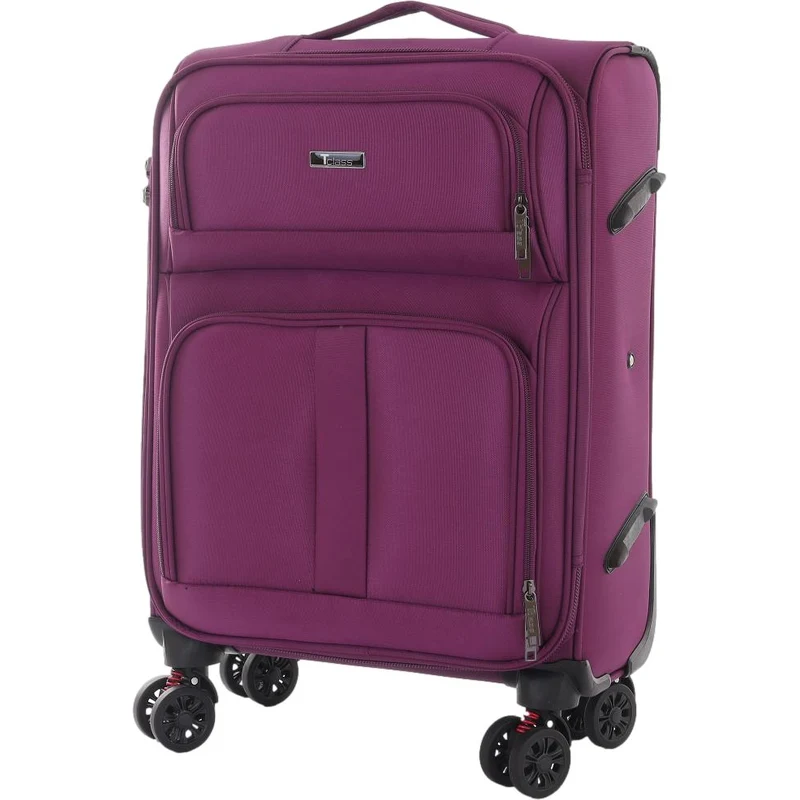 Palubní cestovní kufr T-class 932, fialová, M, 58 x 40 x 18 cm, model ...