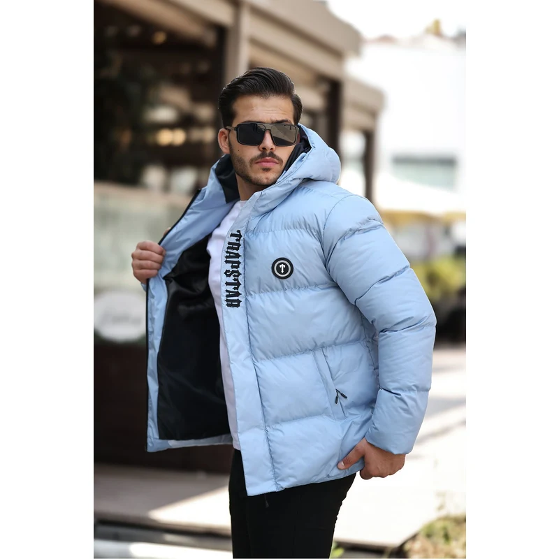 trapstar Unisex Zimní bunda Modrá - GLAMI.cz