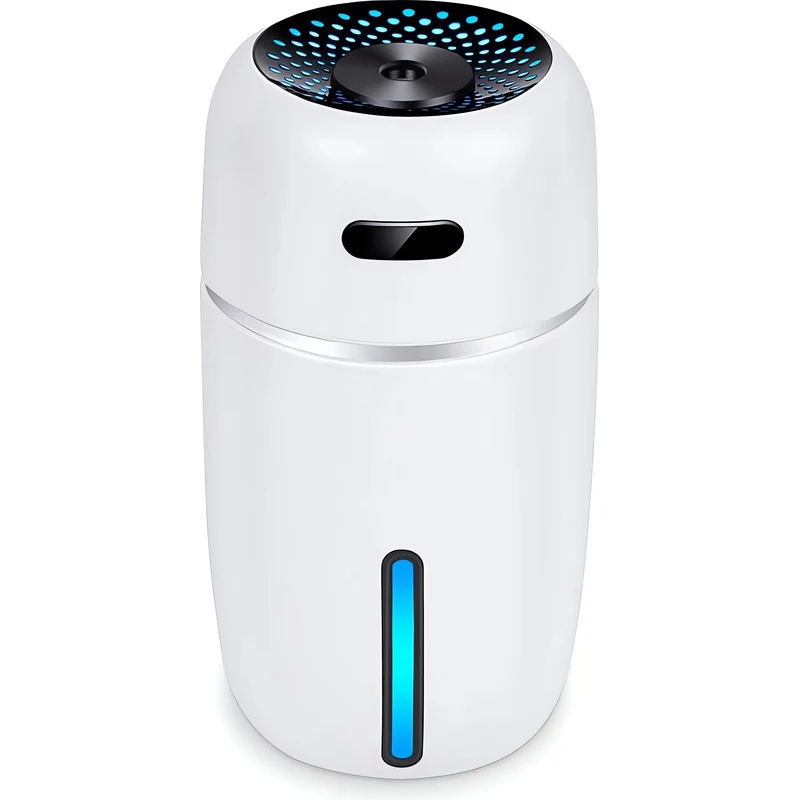 Pronett XJ5282 Mini zvlhčovač vzduchu RGB, USB 200 ml bílý - GLAMI.cz