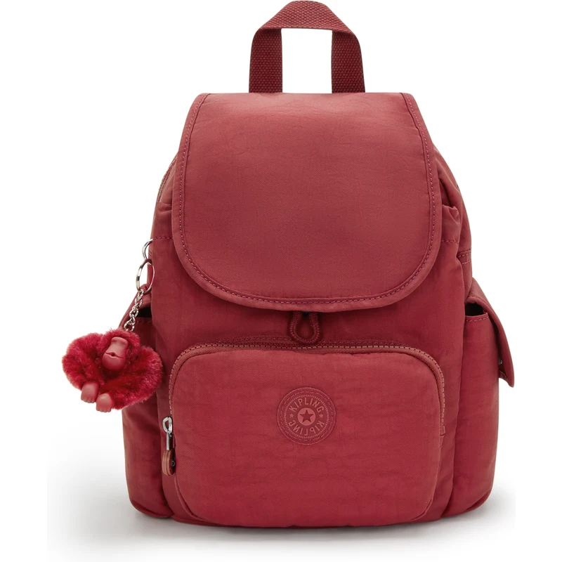 Kipling Batoh CITY PACK MINI FUNKY RED - GLAMI.cz