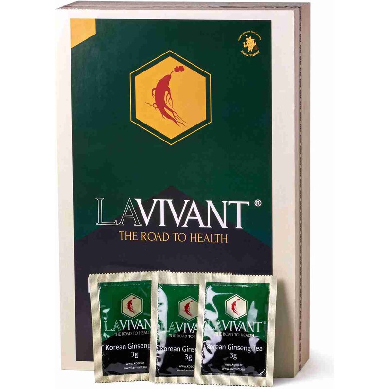 LAVIVANT Instantní čaj z korejského ženšenu 100 ks - GLAMI.cz