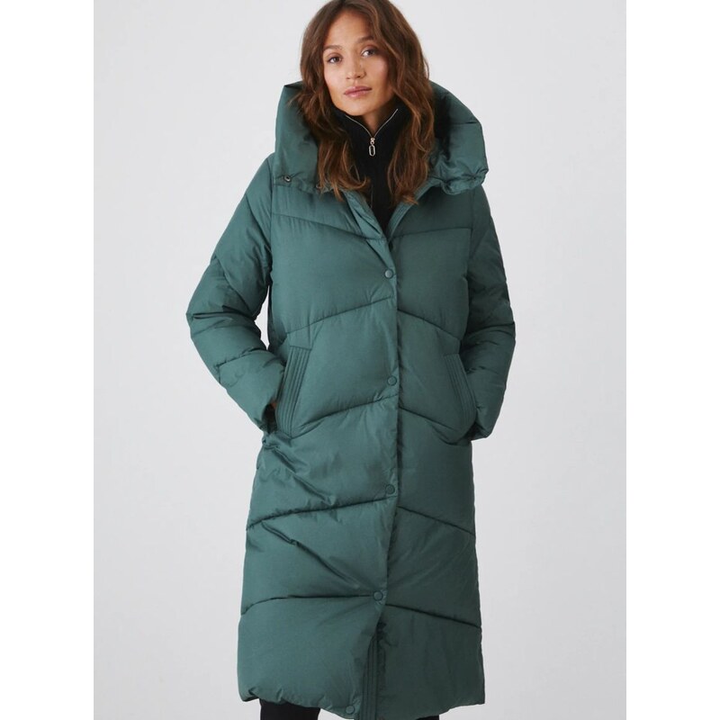 Kabát Medicine dámský, zelená barva, zimní - GLAMI.cz