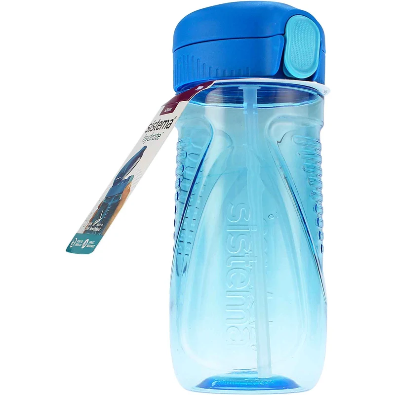 Sistema Quick Flip Top láhev na pití s brčkem 520 ml mix barev - GLAMI.cz