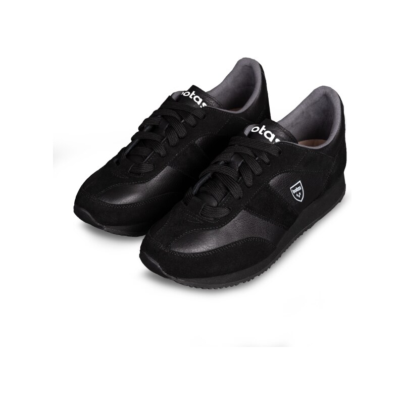 Vasky Botas Authentic Dark - Pánské kožené tenisky / botasky černé ...