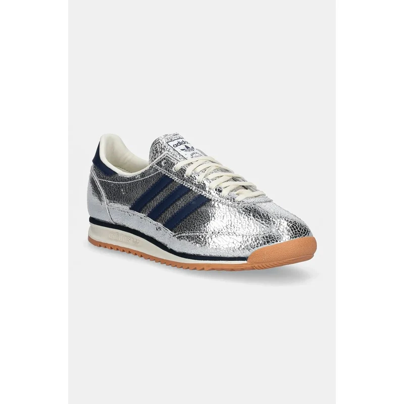 Kožené tenisky adidas Originals Sl 72 OG W stříbrná barva, JH8654 ...