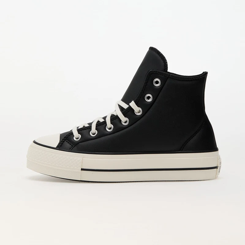 Converse Chuck Taylor All Star Lift Platform Puffed Up Black/ Egret ...
