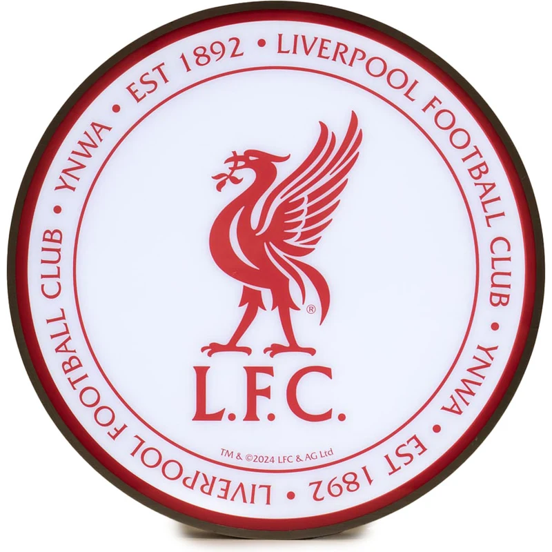 FC Liverpool official FC Liverpool LED cedule 12 Inch Wall Light - GLAMI.cz