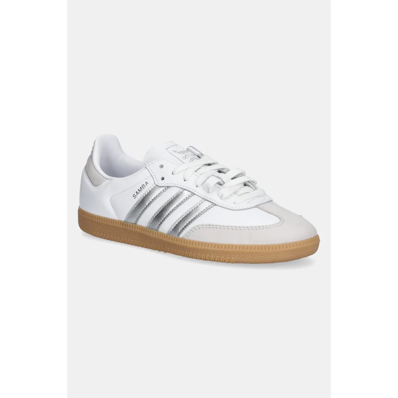 Kožené tenisky adidas Originals Samba OG bílá barva, JI2725 - GLAMI.cz