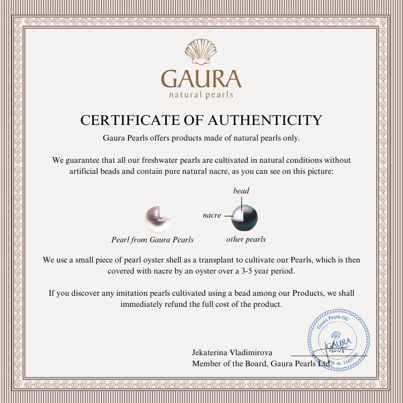 Gaura Pearls Dvojitý náramek Natalia se sladkovodní perlou a růžovým ...