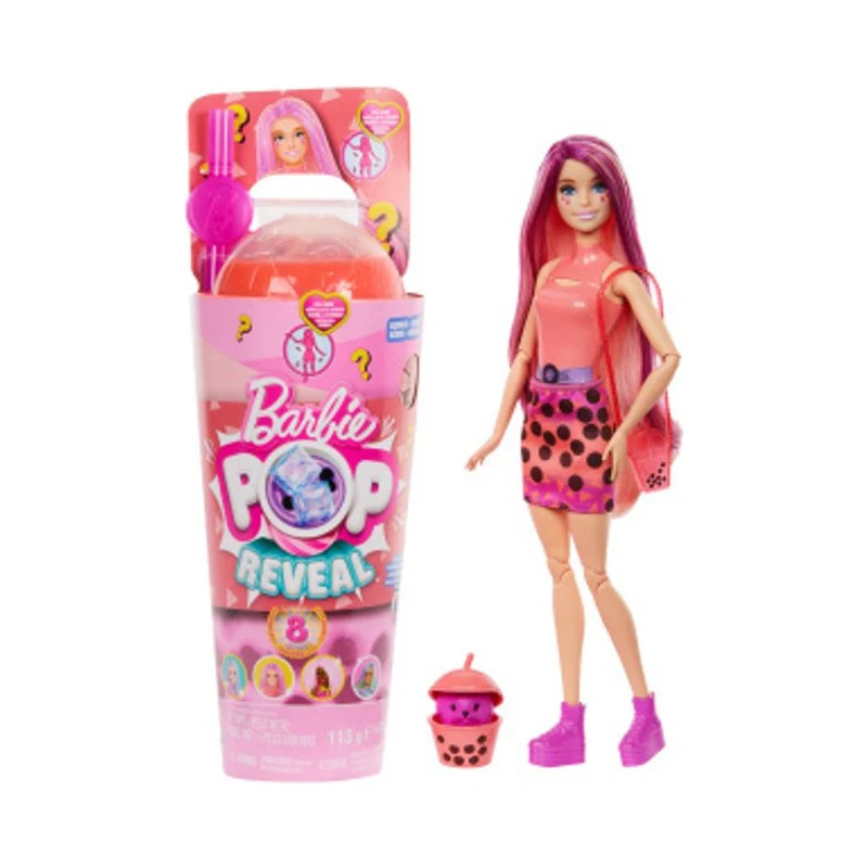 Mattel BRB POP REVEAL BARBIE BUBBLE TEA - MANGOVÉ KOLÁČKY - GLAMI.cz