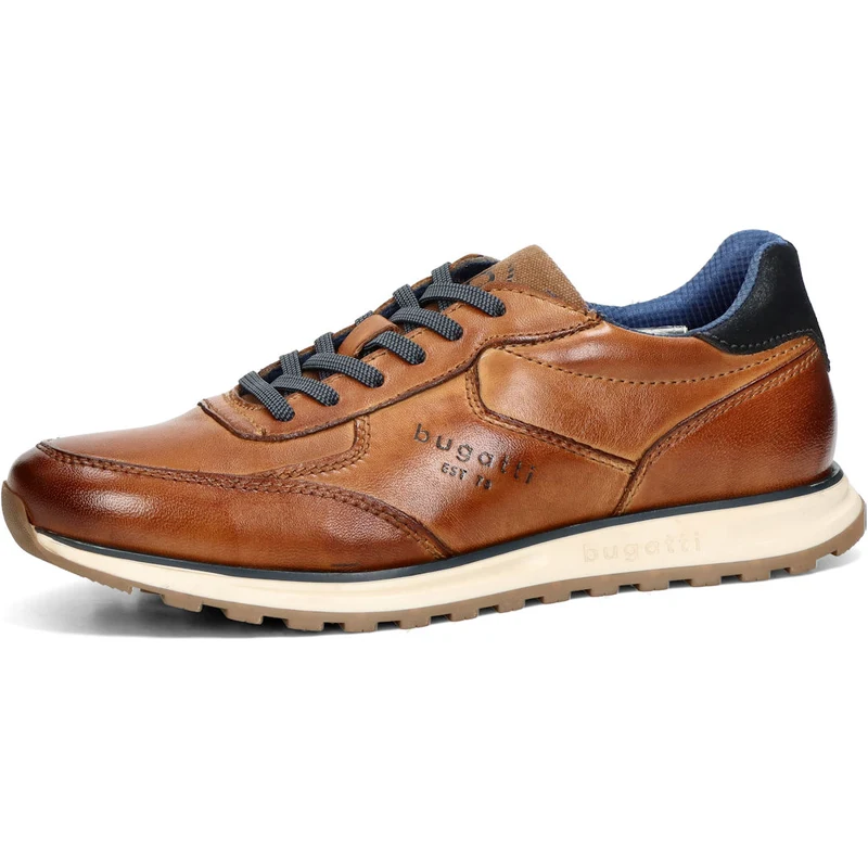 Bugatti pánské kožené tenisky - koňakové - GLAMI.cz