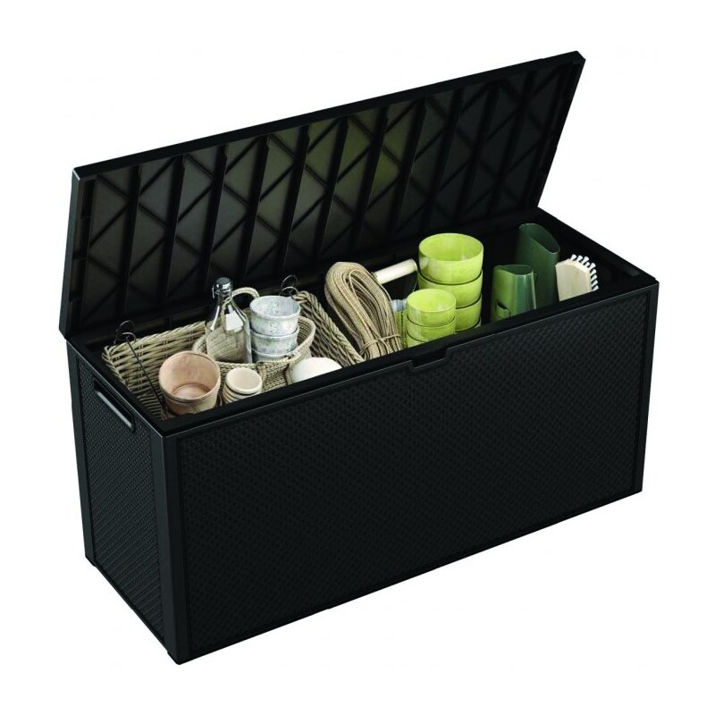 Keter Zahradní box Keter Emily 270L grafitový KT-610375 - GLAMI.cz