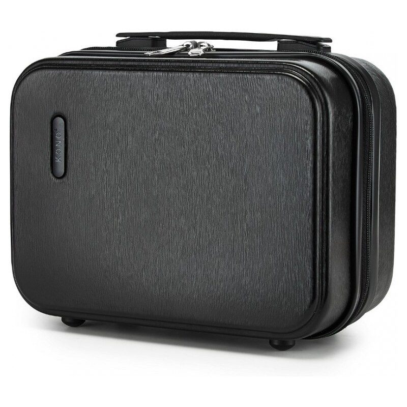 KONO Mini cestovní kufr, premium travel, černý - GLAMI.cz