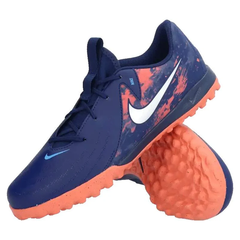Dětské turfy Nike Phantom GX II Academy Erling Haaland TF modré - GLAMI.cz