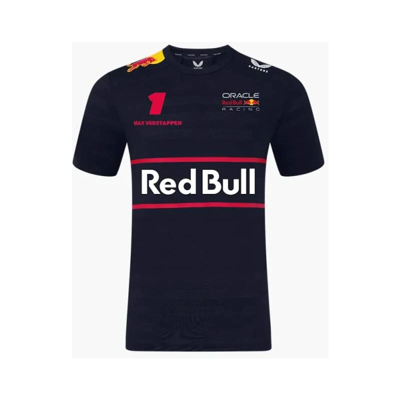 Castore Red Bull Racing pánské tričko Max Verstappen official Teamline ...