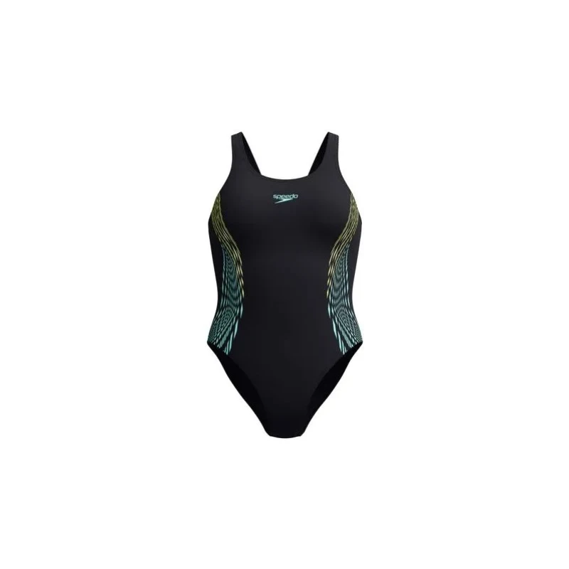 Speedo Placement Muscleback Hyper Yellow/Blue S - UK32 - GLAMI.cz