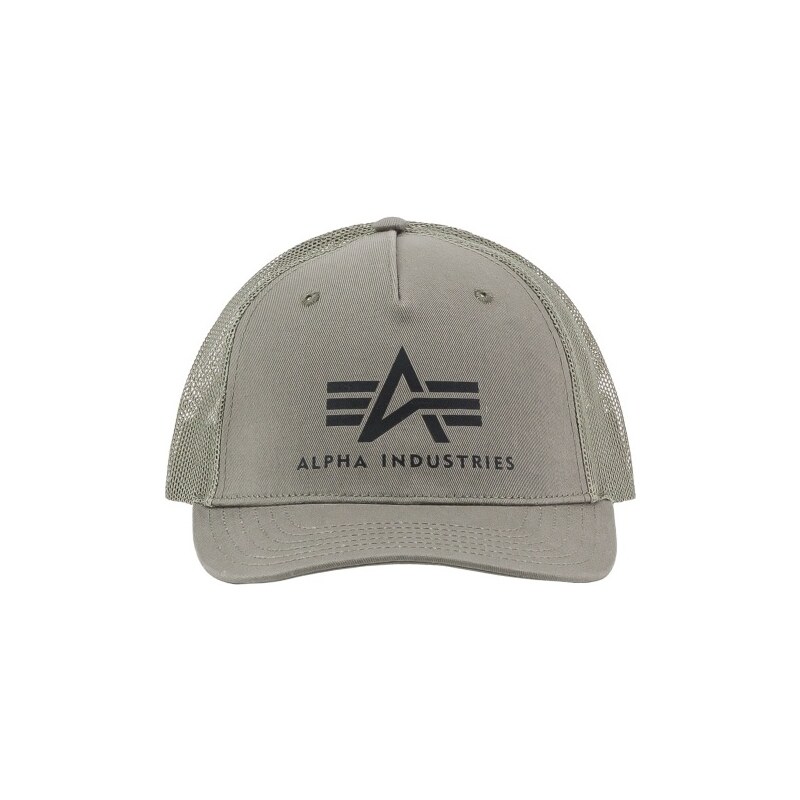 Alpha Industries Kšiltovka Basic Trucker Cap dark green - GLAMI.cz