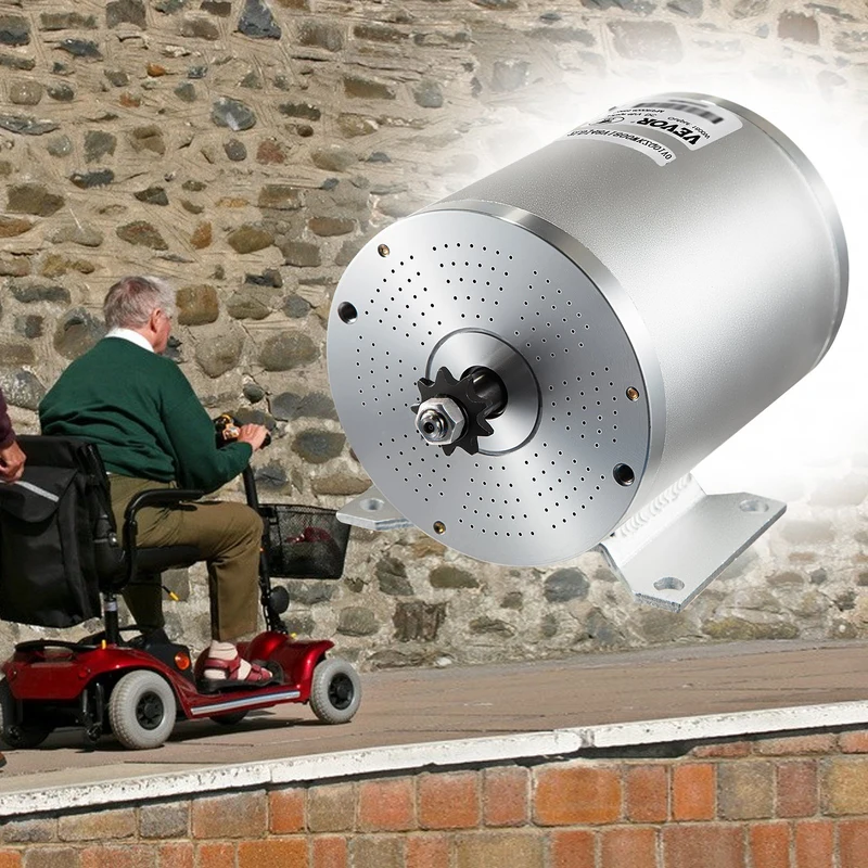 VEVOR 48V DC 1800W elektrický bezkartáčový motor s regulátorem a ...