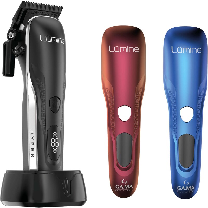 GAMA ITALY GAMA Lumine Hyper Clipper – profesionální strojek na vlasy s ...
