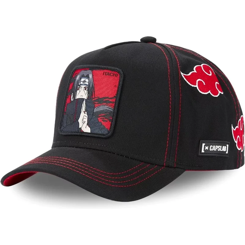 Capslab Naruto Itachi Uchiwa Trucker Cap CL/NS/1/AKA2 8429649 - GLAMI.cz