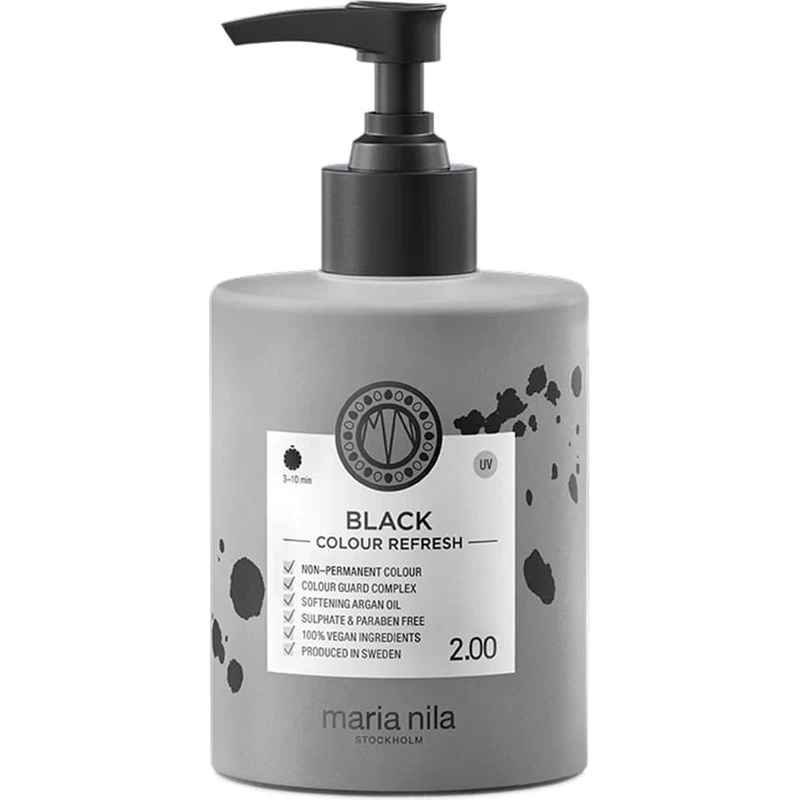 Maria Nila Colour Refresh maska na vlasy s barevnými pigmenty Black 300 ...