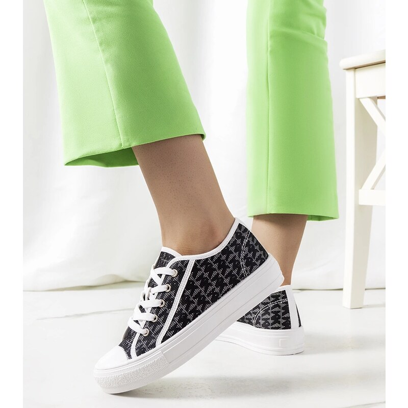 Gemre Black sneakers Chelms - GLAMI.cz