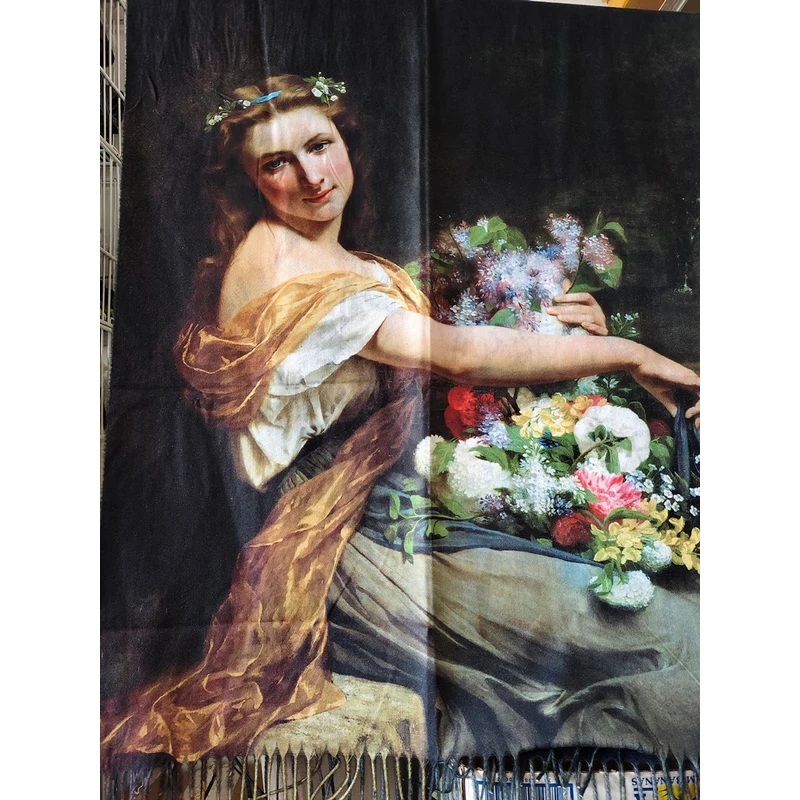Kašmírová šála Piere Auguste Cot - Dionisa - GLAMI.cz