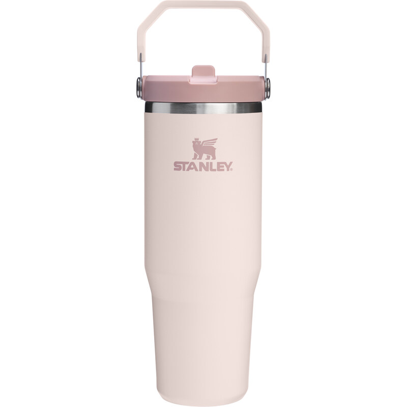 STANLEY Termoláhev s integrovanou slámkou The IceFlow Flip Straw 2.0 Tumbler 890 ml/30oz Rose ...