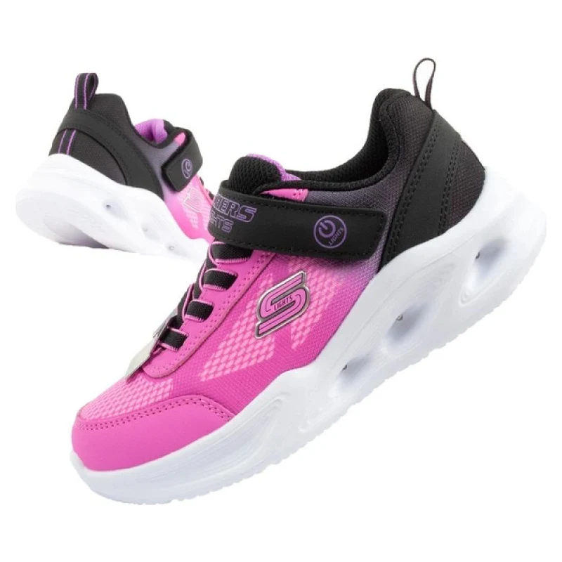 Skechers S Lights boty pro dívky sportovní děti pohodlné LED - GLAMI.cz