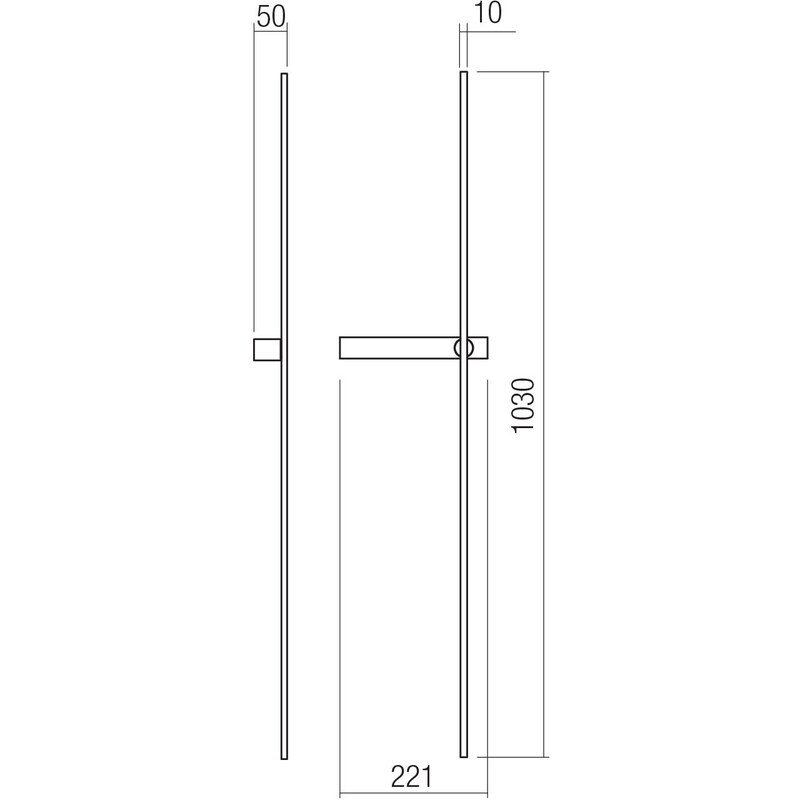 Světla a lustry REDO GROUP Redo TANGENT designové nástěnné světlo CCT ...
