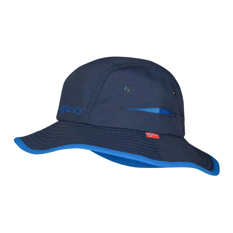 Trollkids Kids Troll Hat navy/glow blue (945-172) letní čepice pro ...