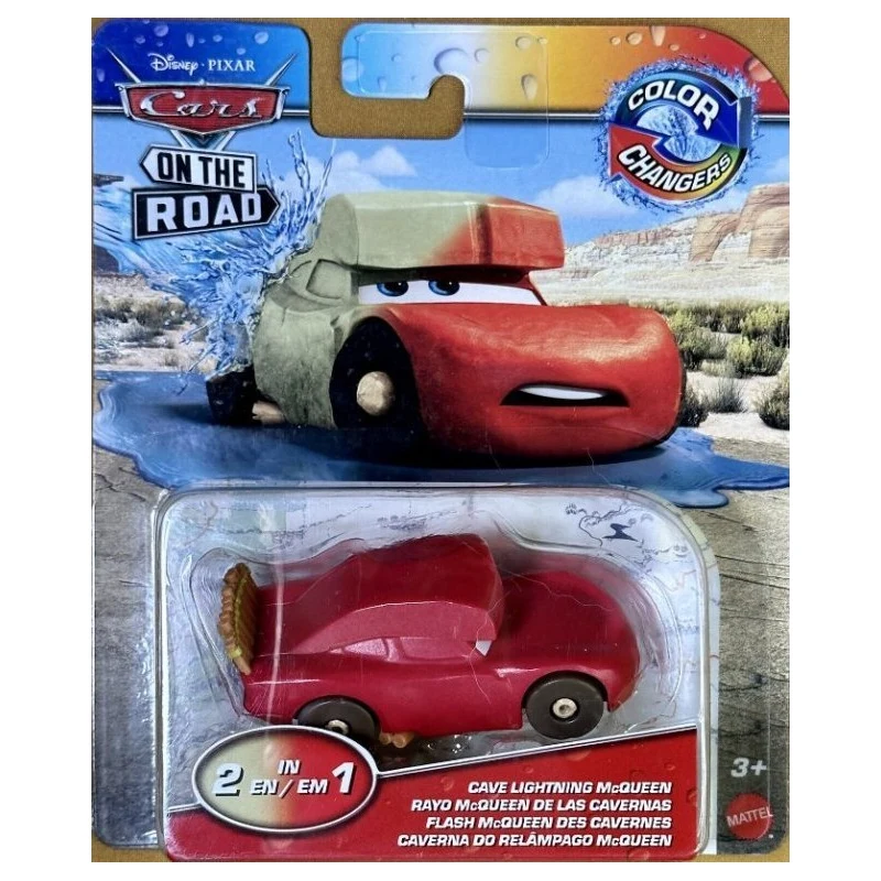 Mattel Disney Pixar Cars Color Changers 2 v 1 CAVE BLESK McQueen HMD67 ...