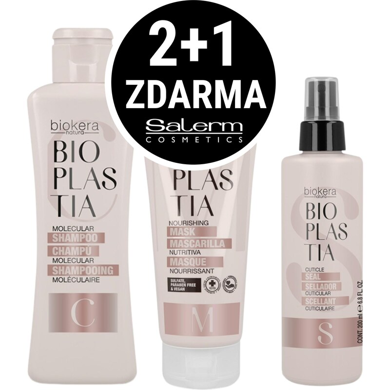 VMV Cosmetic Group Salerm Bioplastia šampon 300 ml + maska na vlasy 200 ...