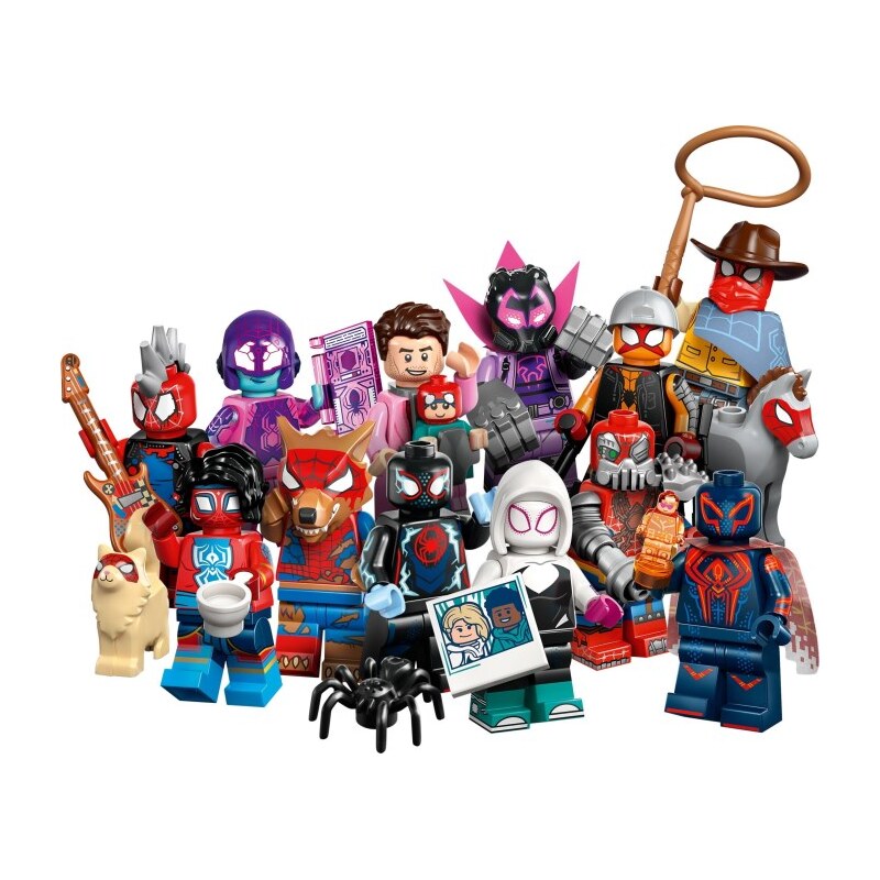LEGO 71050 Minifigurka Spider-Man: Peter Parker / Werewolf Spider-Man ...