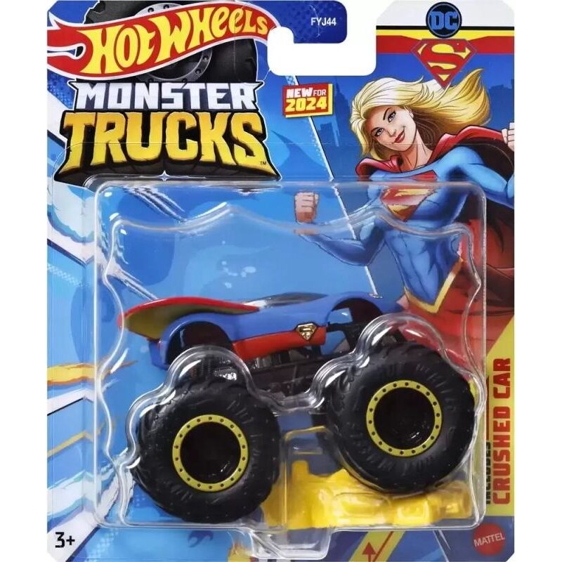 Mattel Hot Wheels Monster Trucks Kaskadérské kousky DC, HTM32 - GLAMI.cz