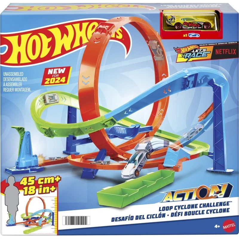 Mattel Hot Wheels Extrémní hyper smyčka, HTK16 - GLAMI.cz