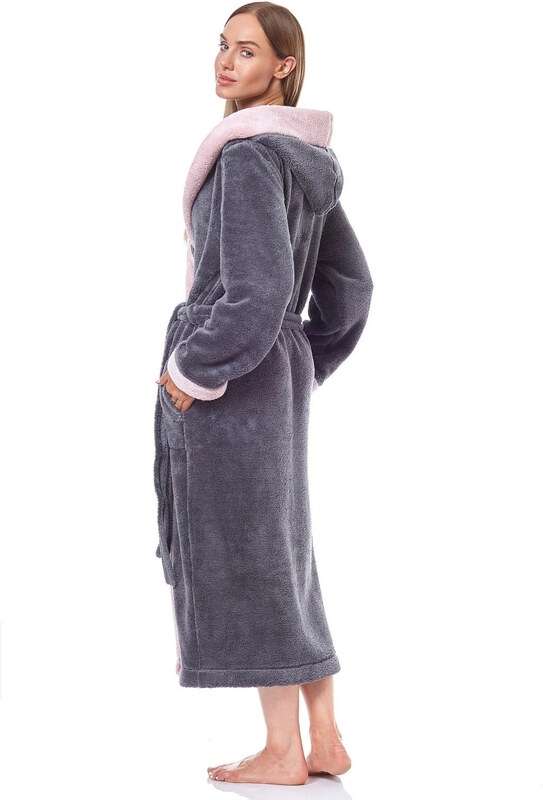 Dámský dlouhý župan 9145 - L&L - GLAMI.cz